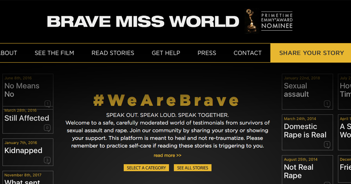 Stories | Brave Miss World